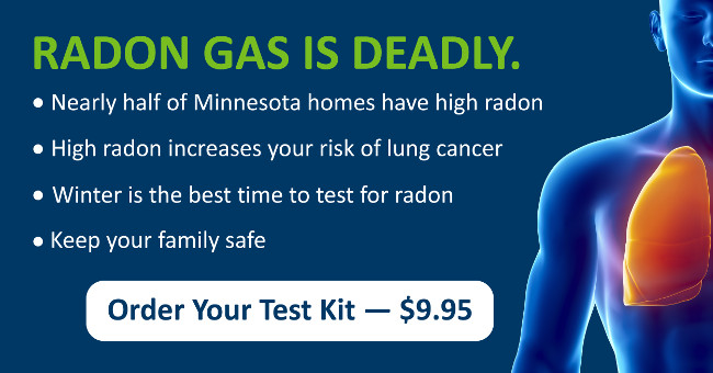 Radon Test Kits for MN Residents